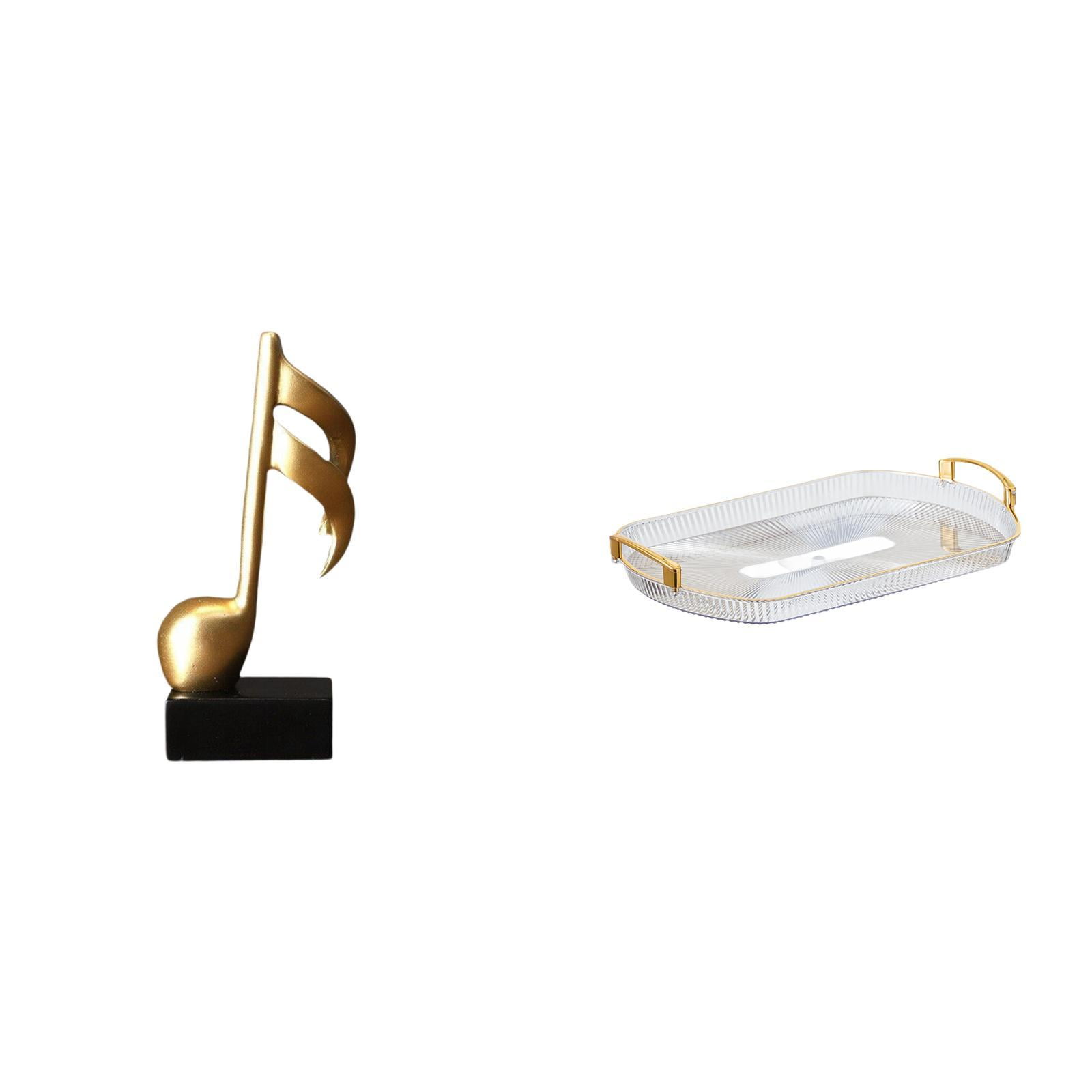 CarpNettore Harmonic Resin Tabletop Organizer Musical Note Sculpture ...