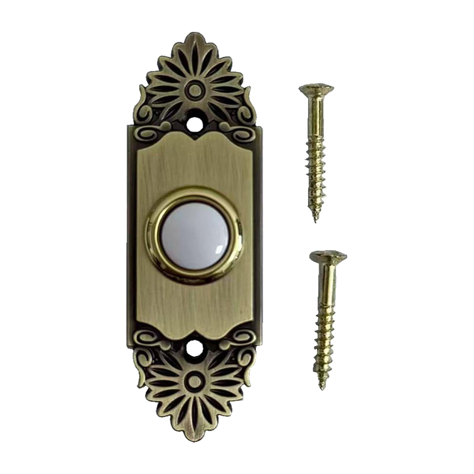 CarpNettore LED Lighted Doorbell Push Button, Heavy Duty Weatherproof ...