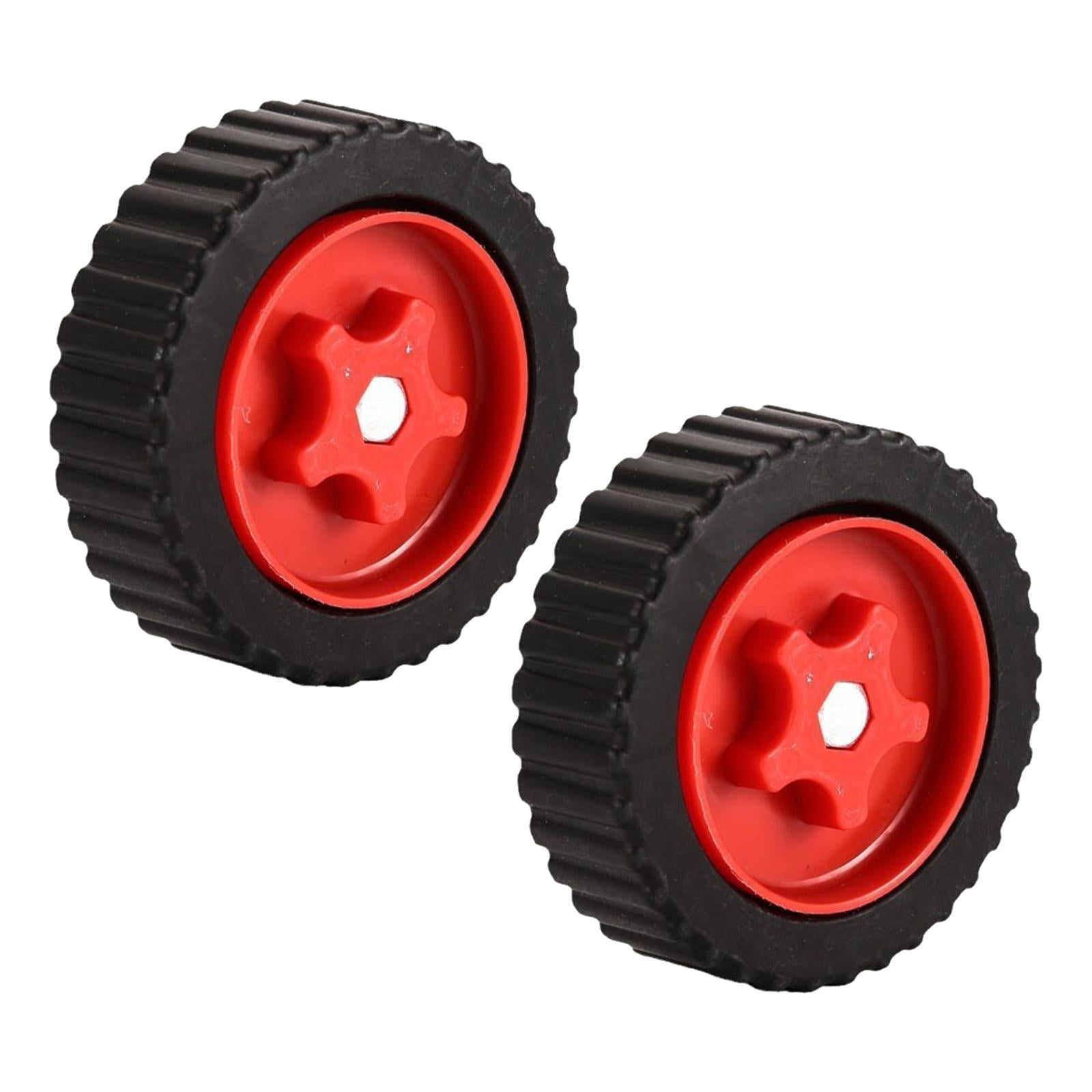 CarpNettore Lawn Mower Wheels Gardening Tool Easy to Install Attachment ...