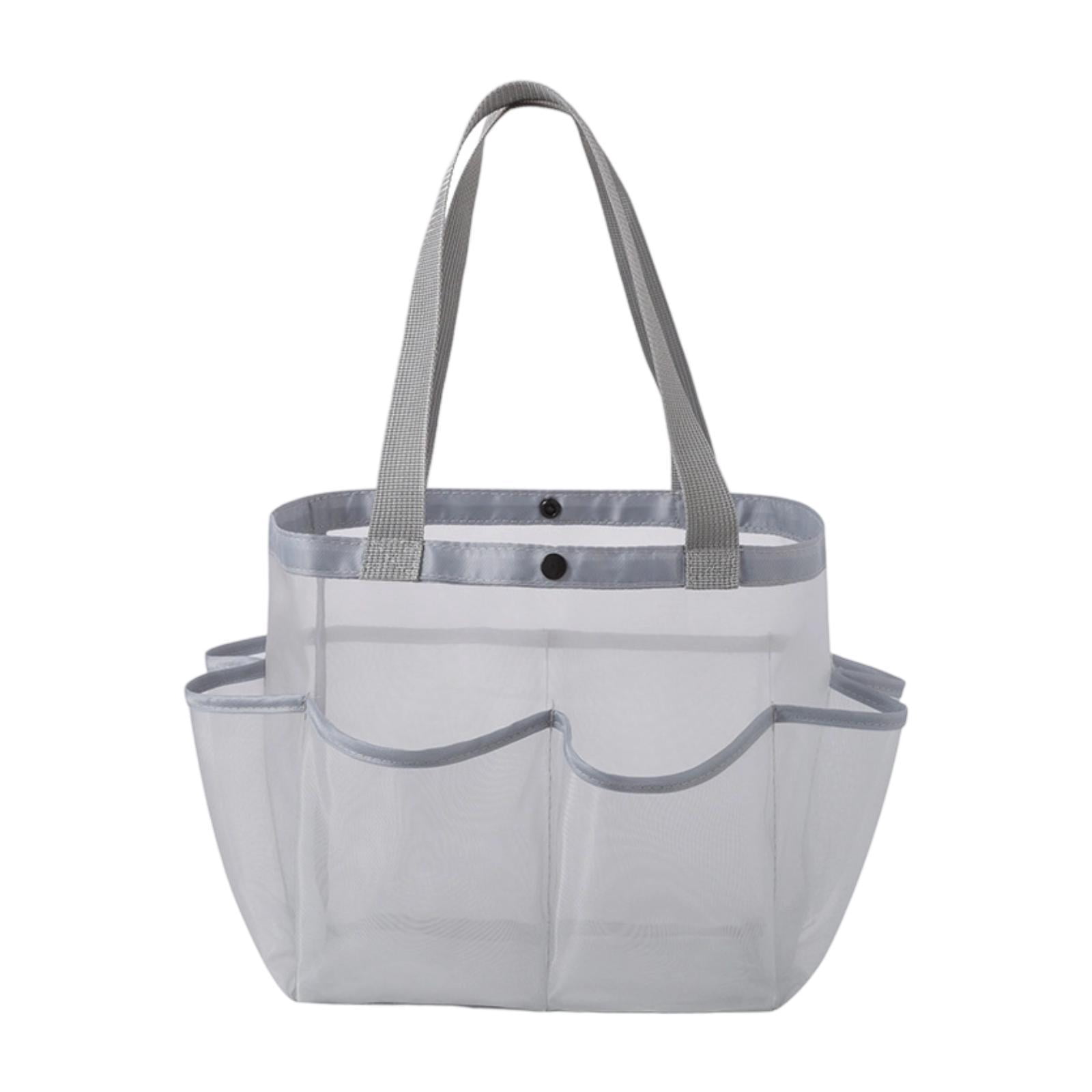 CarpNettore Mesh Shower Caddy with 2 Handles Multipurpose Sturdy with ...