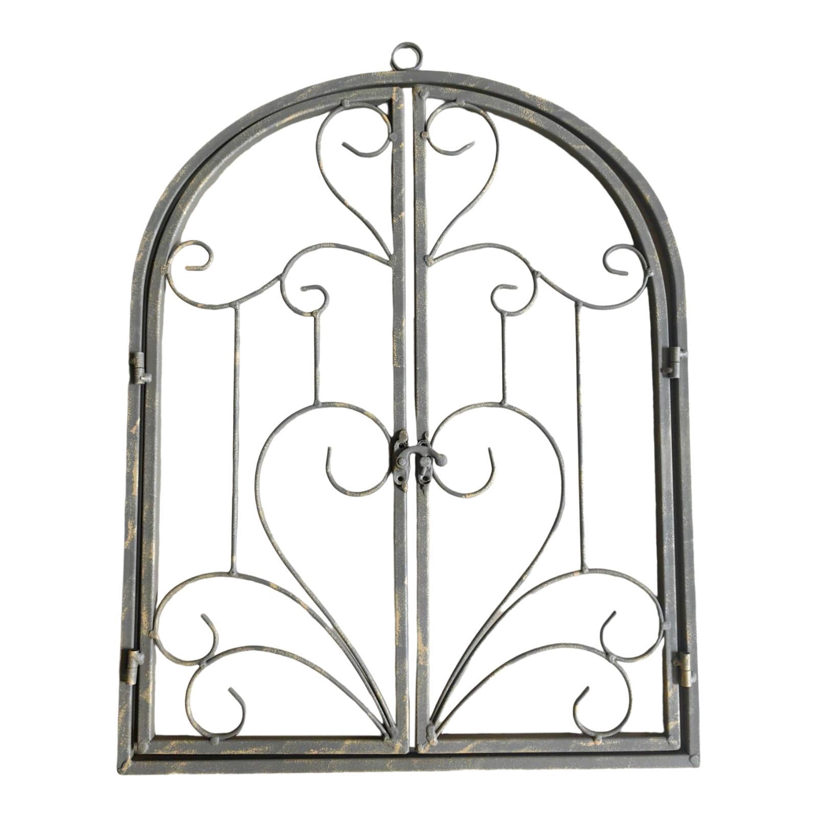 CarpNettore Metal Scroll Wall Decor Arched Window Frame Decor Cretive ...
