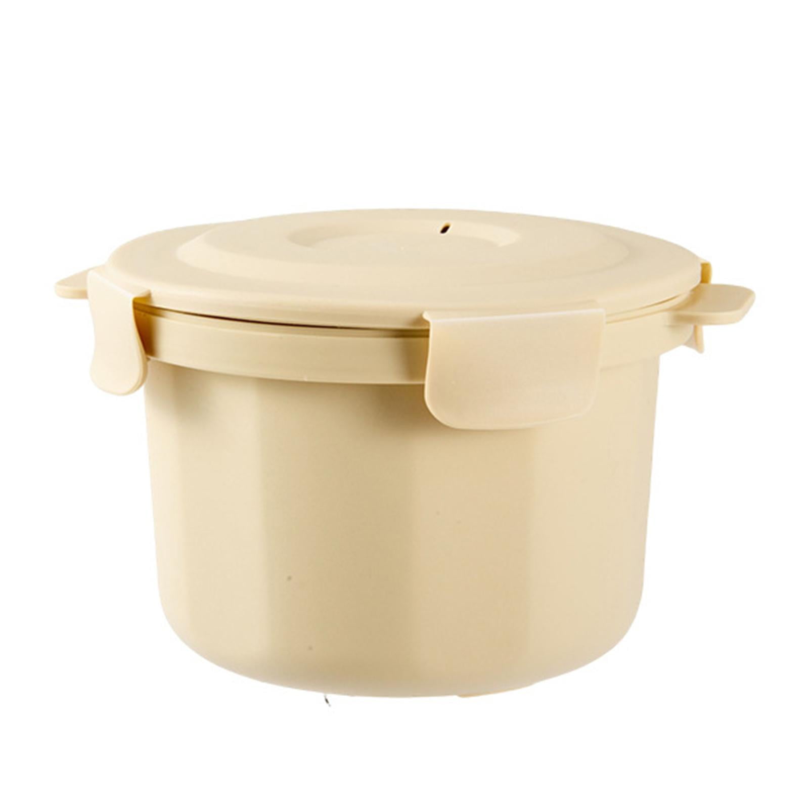 CarpNettore Microwave Rice Cooker Steamer Dorm Office Easy Clean Rice ...