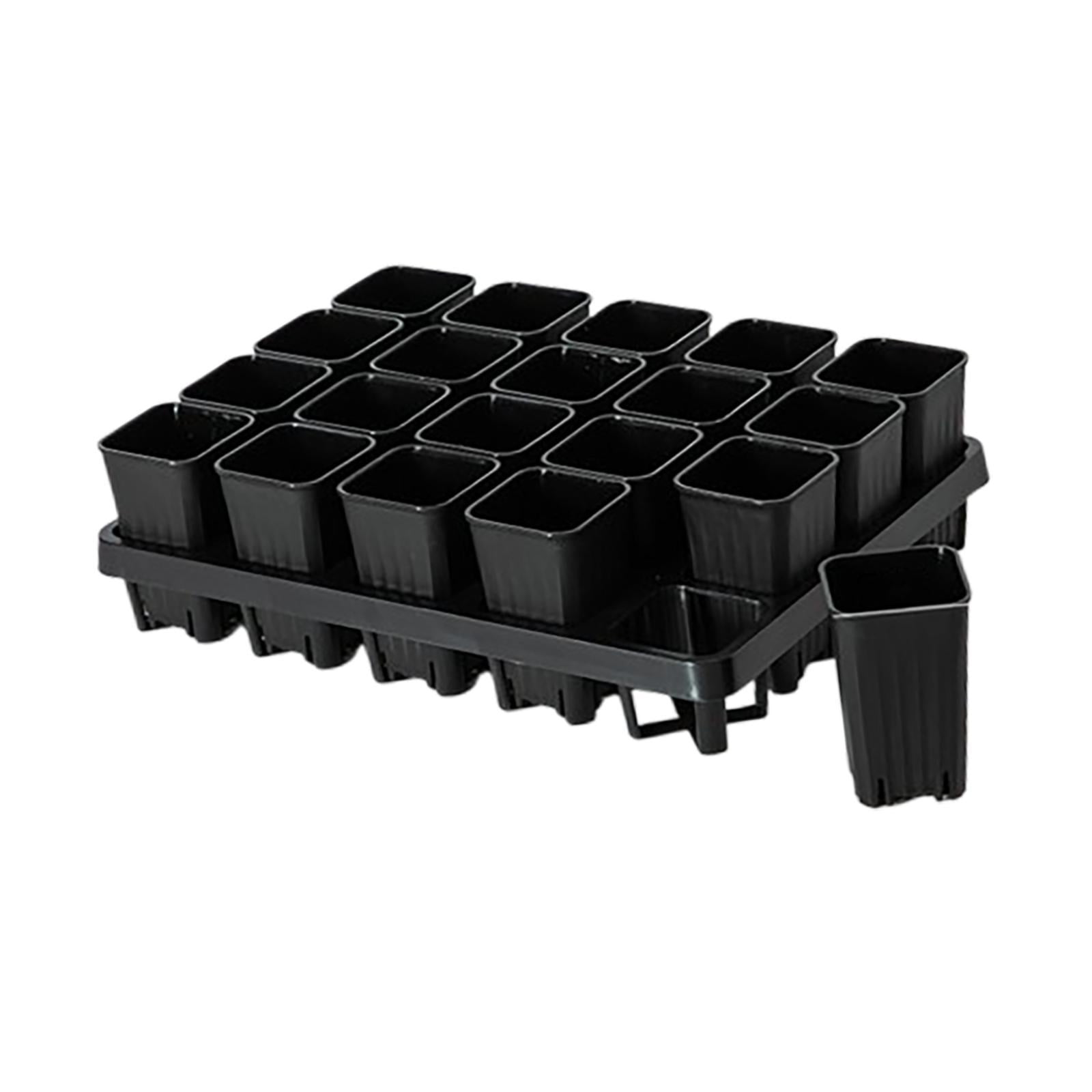 CarpNettore Planter Box Seedling Pot Transplanting Vegetable Gardening ...