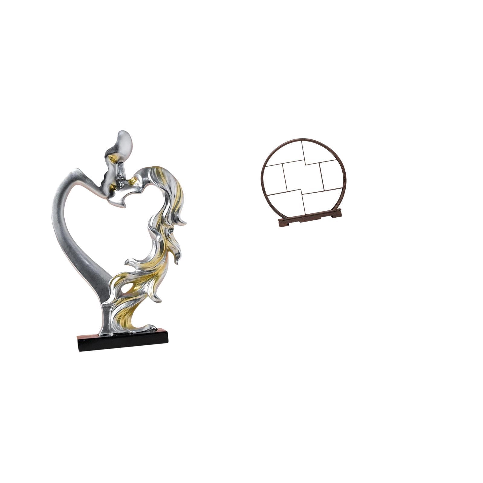 CarpNettore Romantic Couple Figurine Display Stand for Bedroom Wedding ...