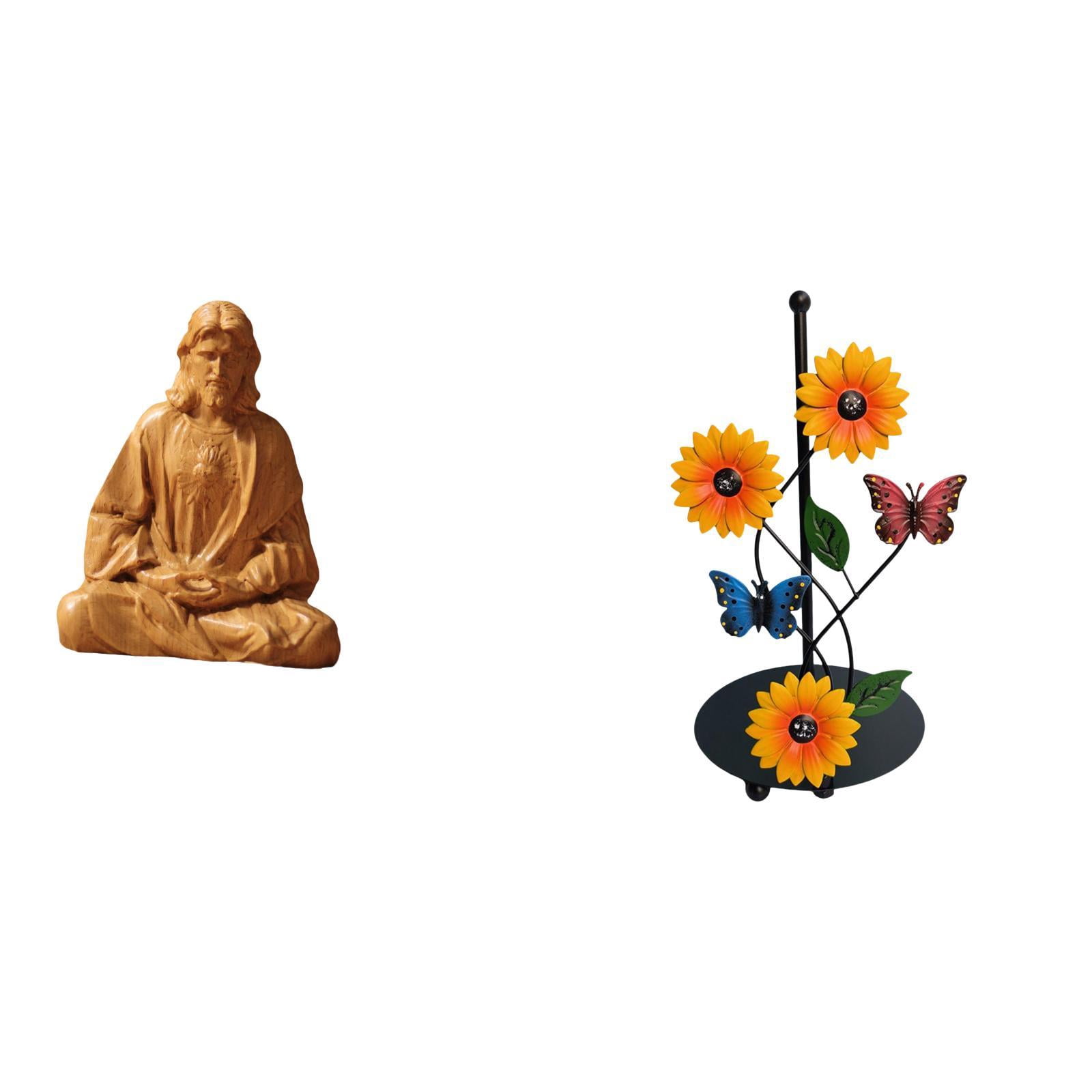 CarpNettore Sunflower Figurine Statue Gift Collectible Jesus Figure for ...
