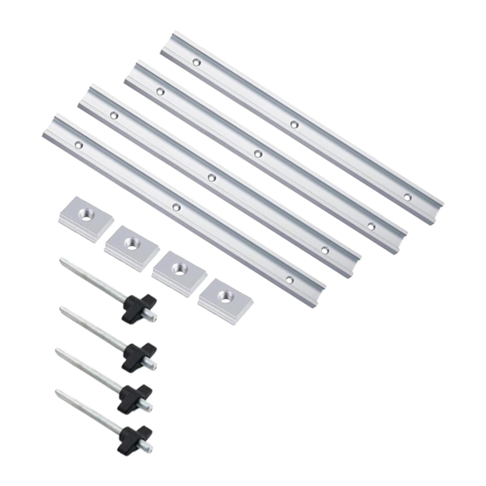 CarpNettore T Track Knob Kit T Slot Miter Track Jig Universal Workbench ...