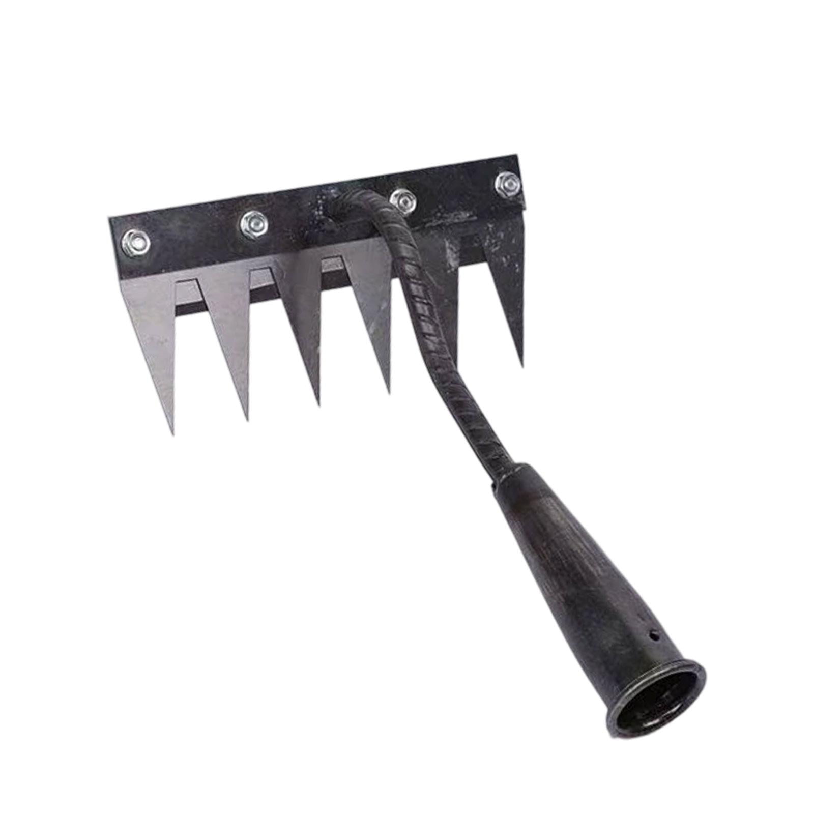 CarpNettore Weeding Rake,Garden Hand Rake,Steel,Heavy Duty Landscape ...