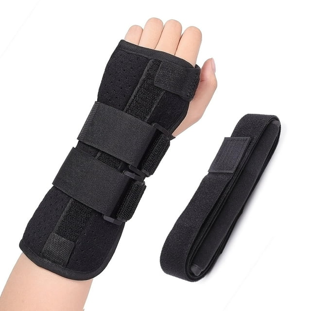 Carpal Tunnel Wrist Brace Splints Night Support with Sling, Adjustable ...