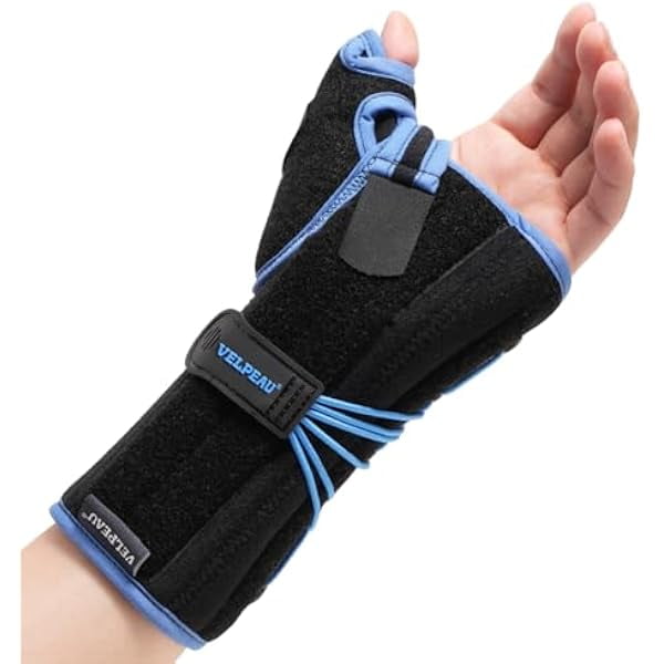 Carpal Tunnel Wrist Brace with Thumb Stabilizer Night Support ...