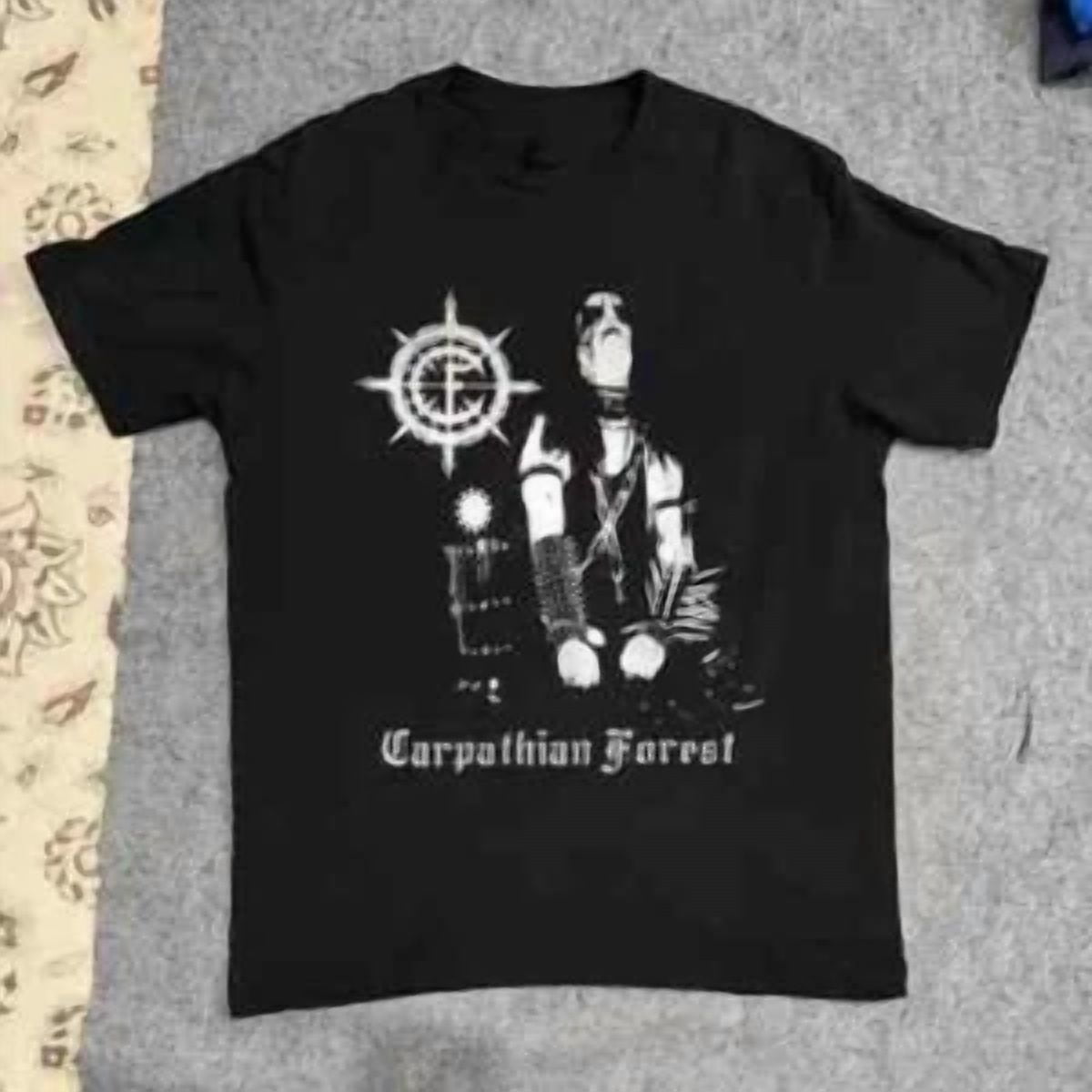 Carpathian Forest Band Gift For Fan Short Sleeve Black All Size Shirt ...