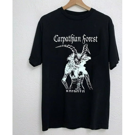 Carpathian Forest Band Short Sleeve Black All Size Shirt AD32 - Walmart.com