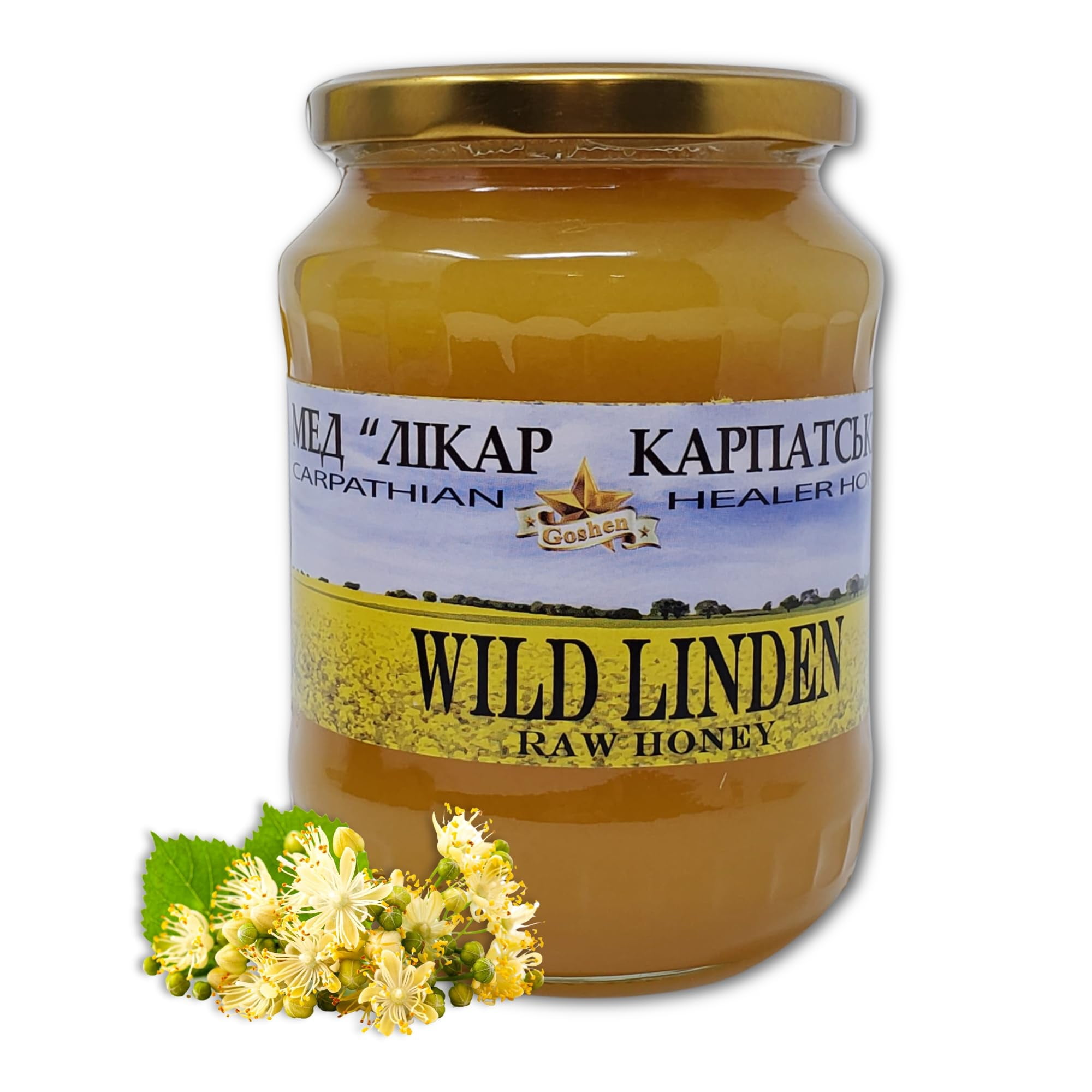 Carpathian Raw Honey Wild GGA1 Linden | 100% Pure, Unfiltered, Unpasteurized, Ethically Sourced ...