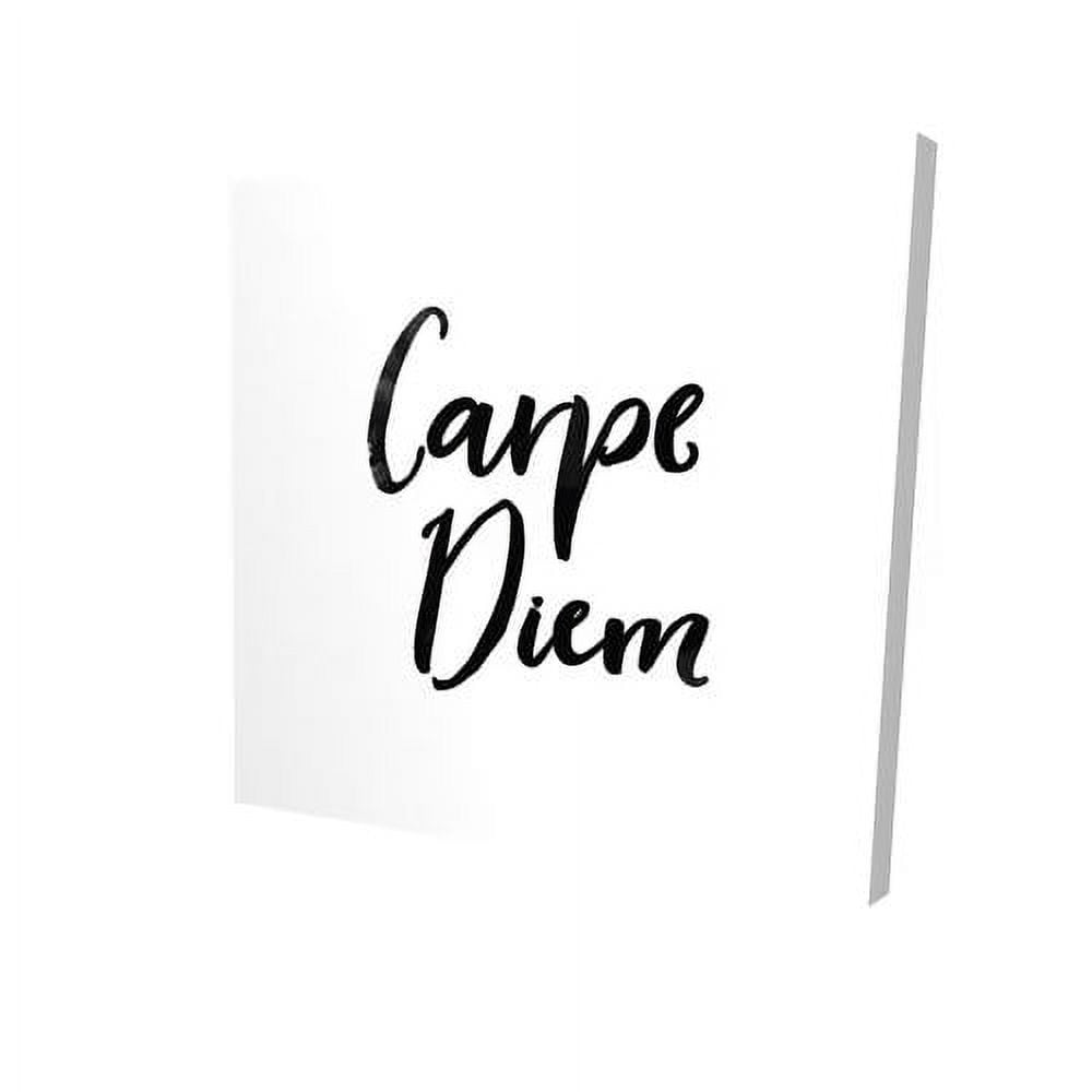 Carpe Diem Prints On Canvas, 8 x 8inch Wall Art Decor, Artwork for ...