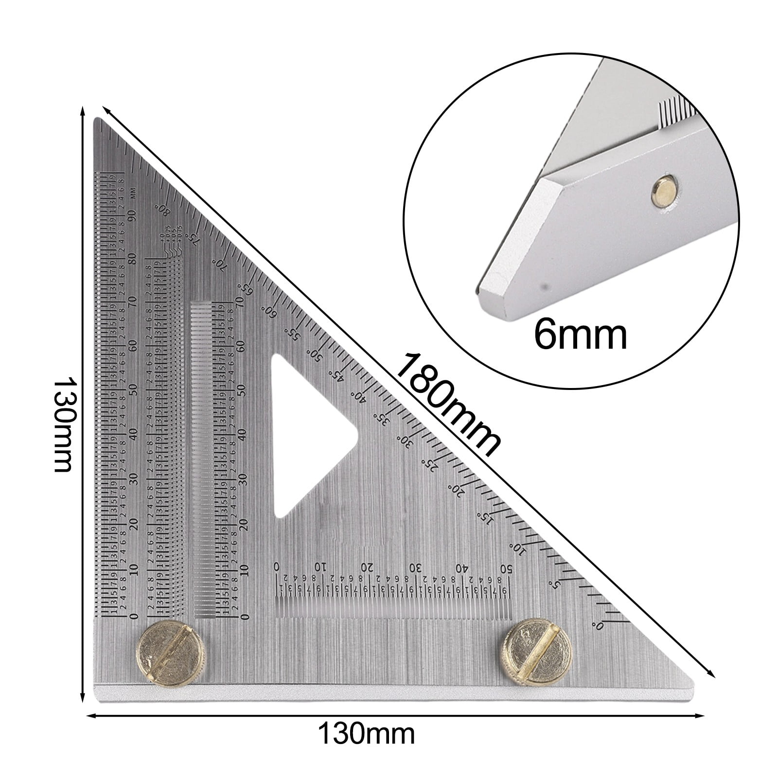 Carpent Square Hole Positioning Marking Gauge Woodworking Scriber ...