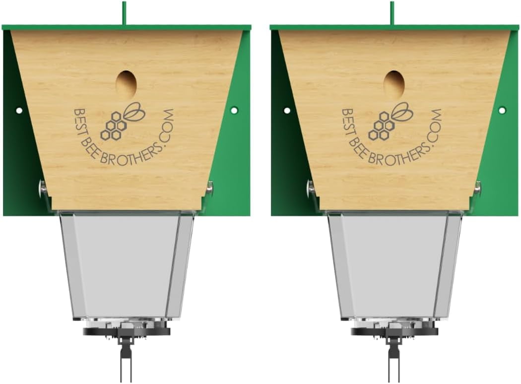 定制Carpenter Bee Trap For Outside With Extra-Large, Clear External Bee ...