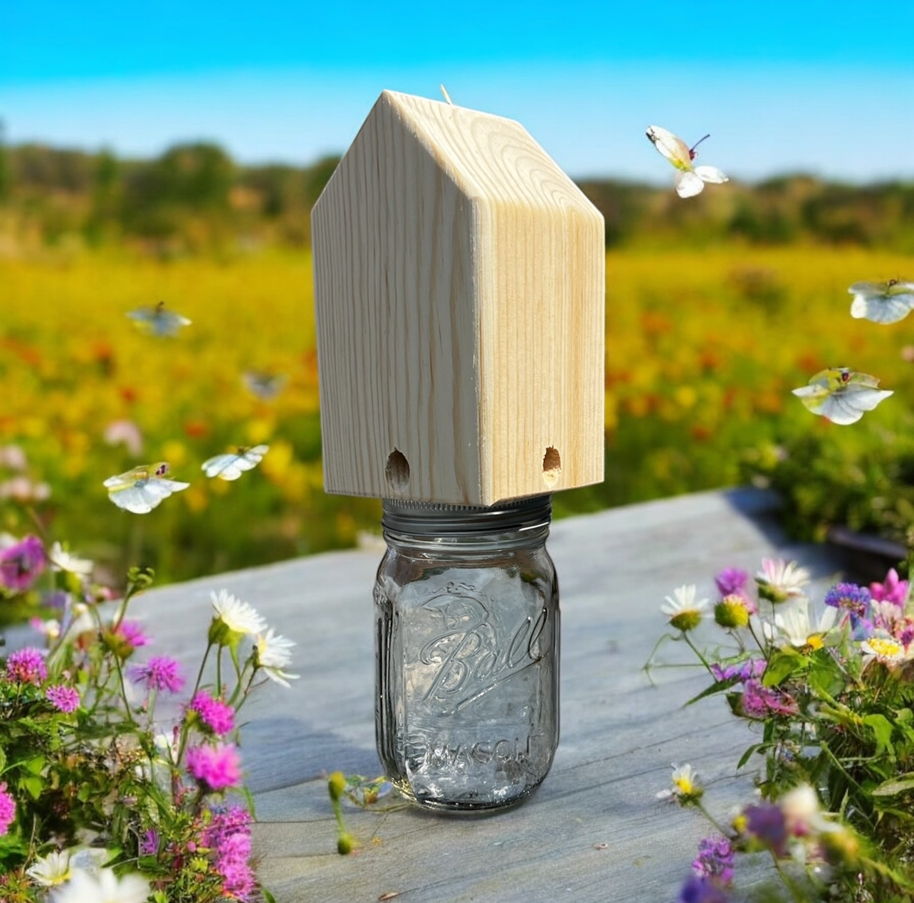 Carpenter Bee Trap Handmade - Walmart.com
