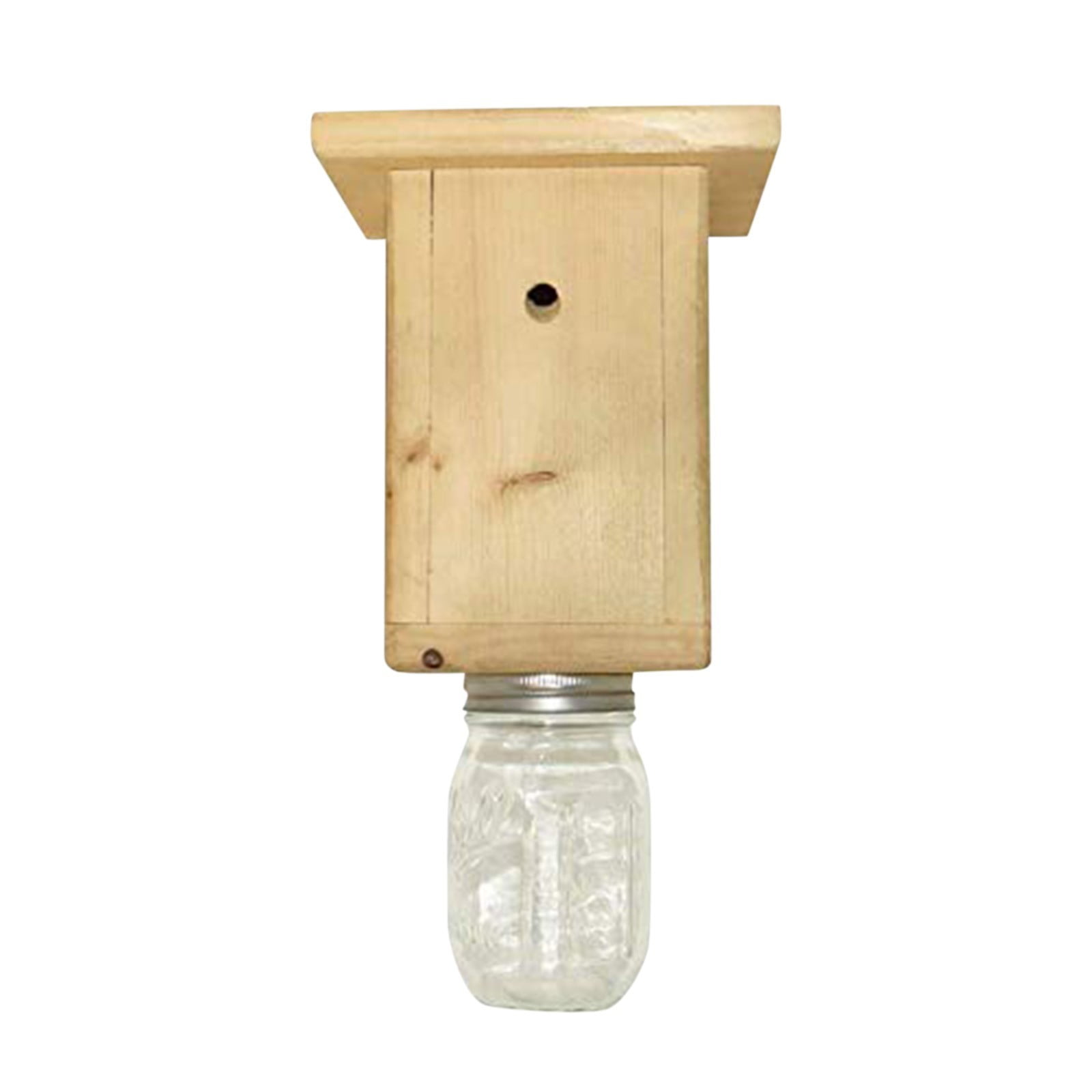 Carpenter Bee Traps for Outside – Weather-Resistant, Wooden Bee Catcher ...