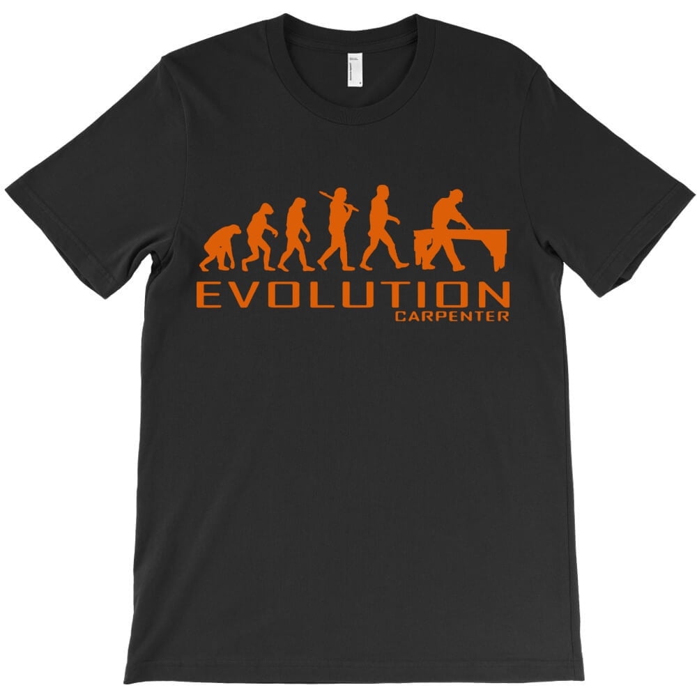 Carpenter Evolution Funny Woodworking Woodworker Graphic Humor ...