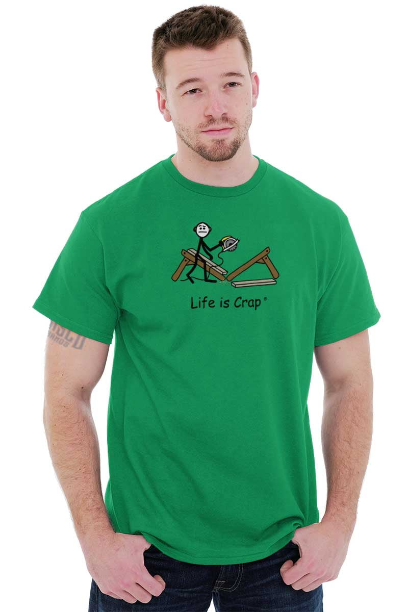 Carpenter Fail Funny Broken Tools Men's Graphic T Shirt Tees Brisco ...