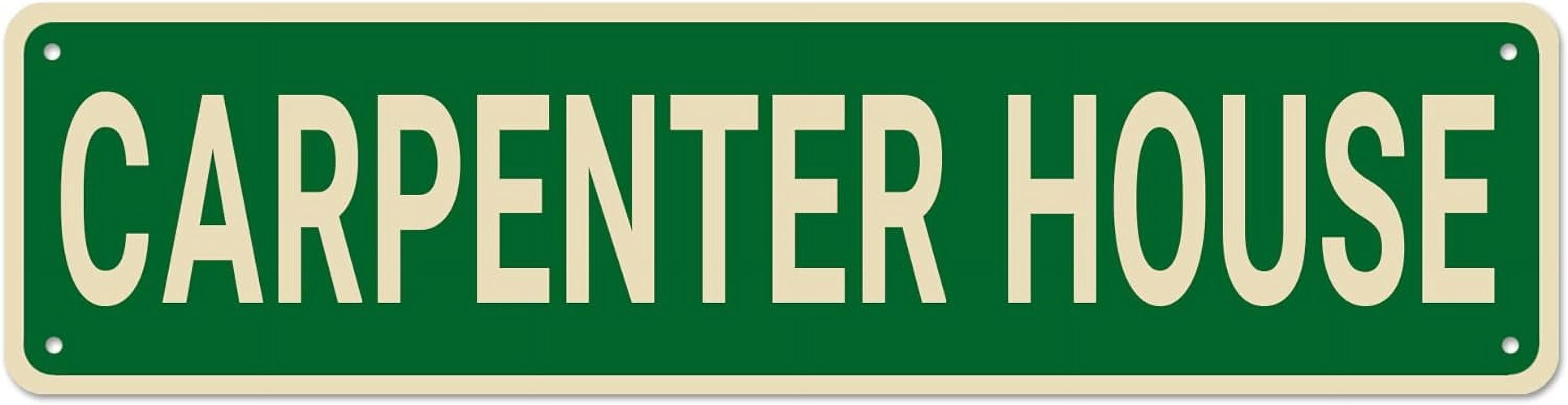 Carpenter House Sign, Carpenter Decor Carpenter Sign Carpenter Gift ...