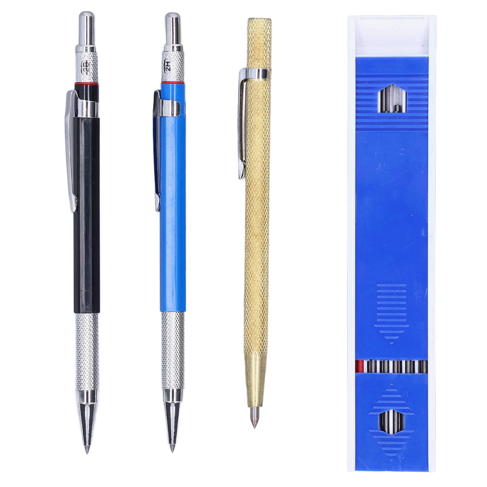Carpenter Pencil Mechanical 2.0mm Marking Scriber Tool with Refills for ...