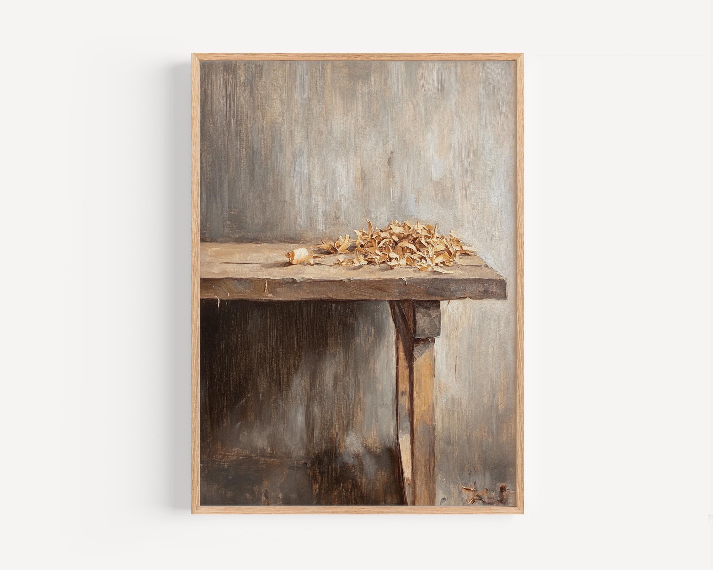 Carpenter’S Workbench,, Minimalist, Jesus The Carpenter, Rustic ...