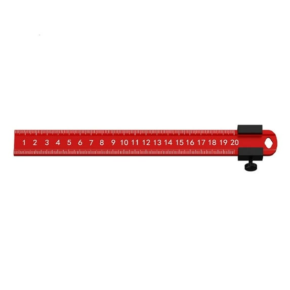 Carpenter Sliding Ruler Woodworking Ruler Aluminum Scribing Ruler ...