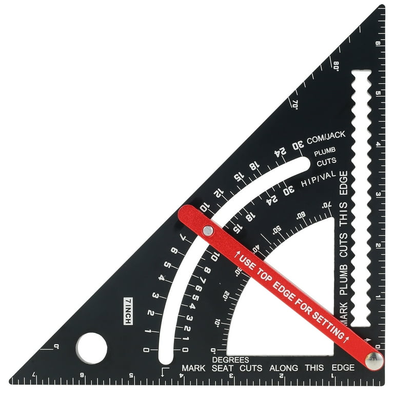 Framing Square Instruction Guide Layouts Measurements