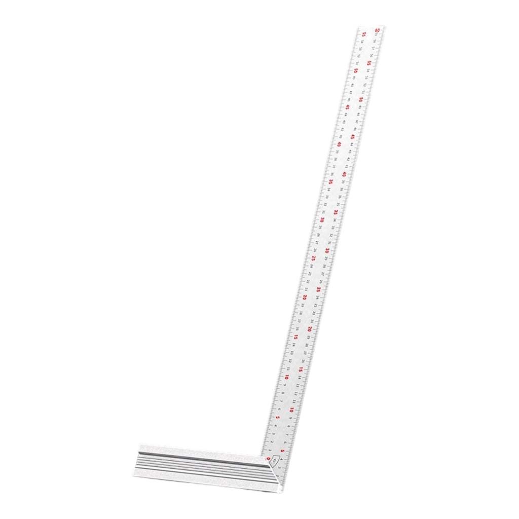 Carpenter Square L Shape Ruler Aluminum Alloy Right Angles Square Ruler ...