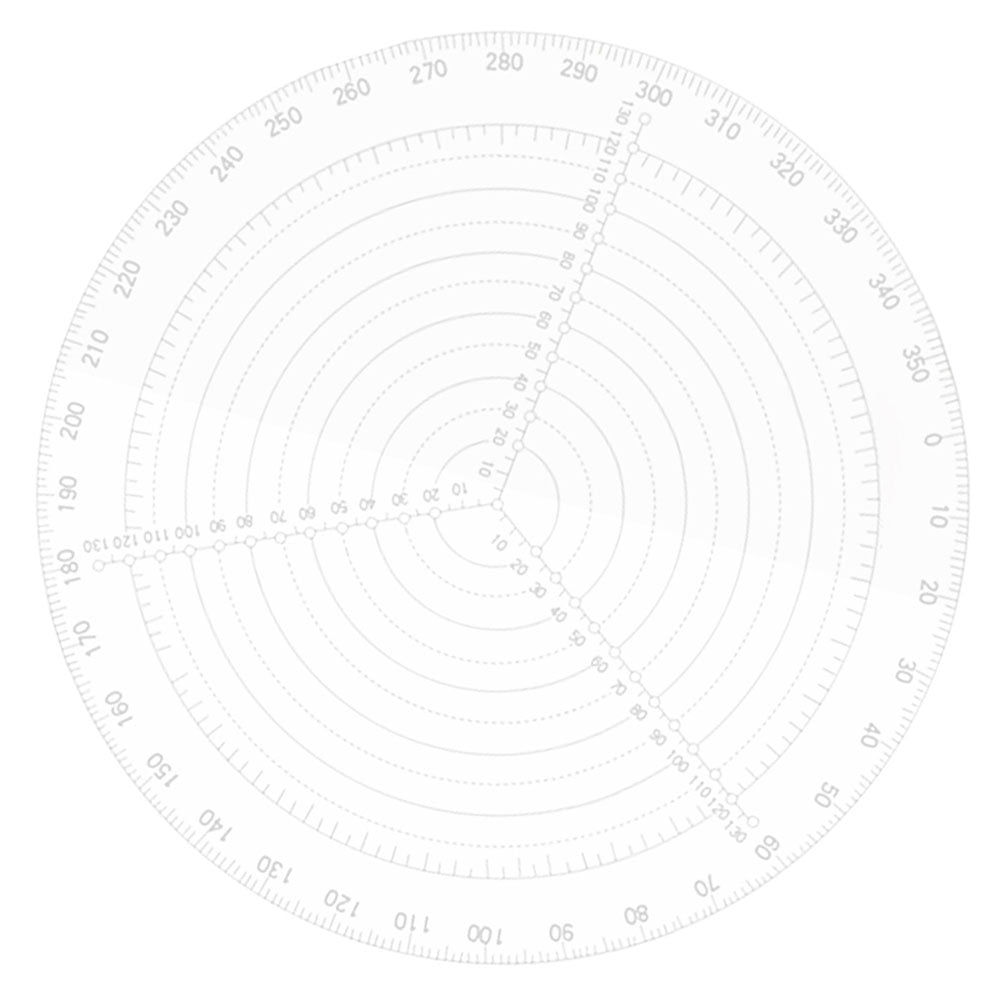 ifundom Circle Drawing Tool Round Center Acrylic Professional ...