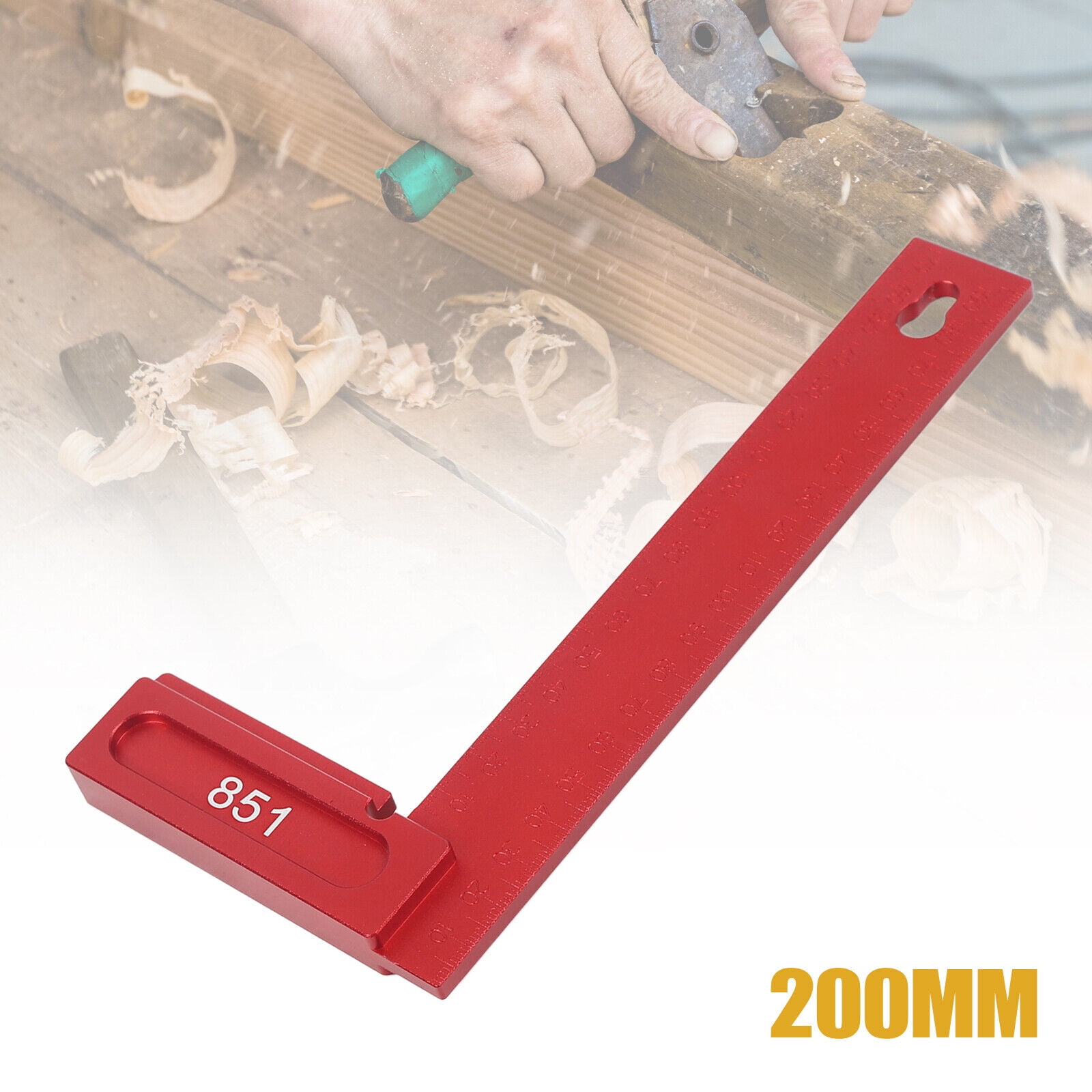 Carpenter Tools Right Angle Positioning Ruler 90°Degree Positioning ...