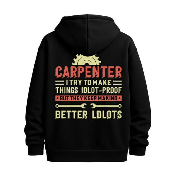 Carpenter's Pride hoodies & sweatshirt funny humor mens hoodies black ...