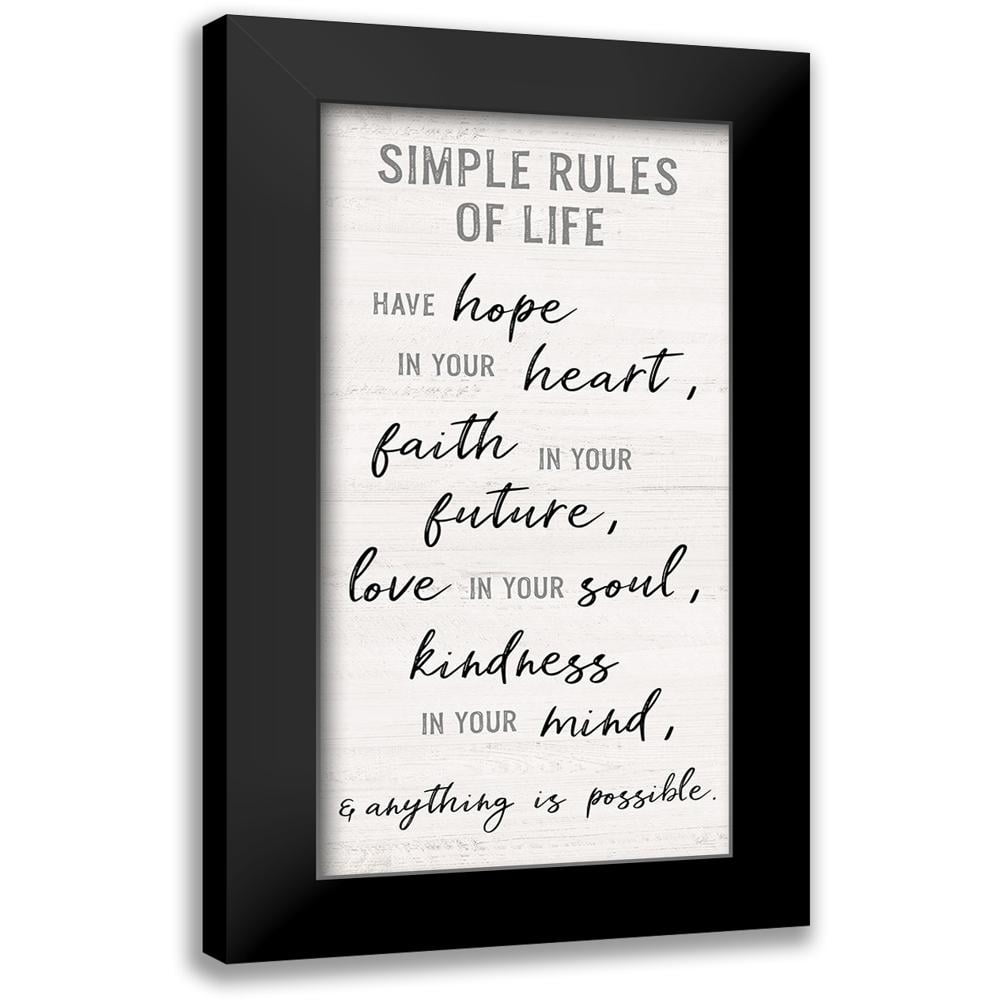 Carpentieri, Natalie 11x18 Black Modern Framed Museum Art Print Titled ...