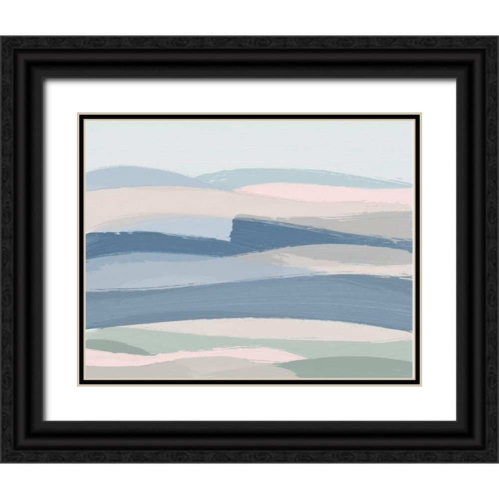 Carpentieri, Natalie 14x12 Black Ornate Wood Framed with Double Matting ...