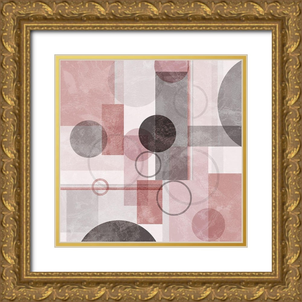 Carpentieri, Natalie 26x26 Gold Ornate Wood Framed with Double Matting ...