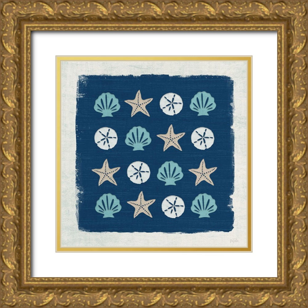 Carpentieri, Natalie 26x26 Gold Ornate Wood Framed with Double Matting ...