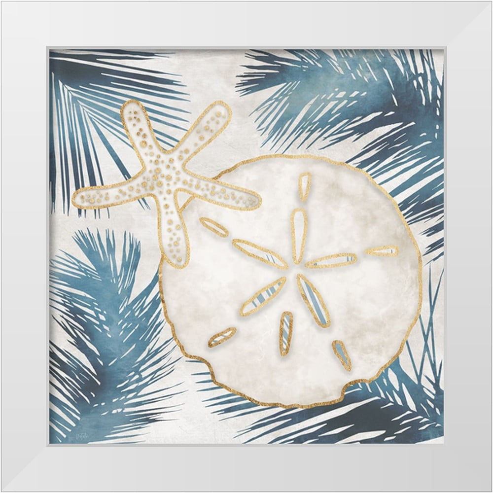 Carpentieri, Natalie 26x26 White Modern Wood Framed Museum Art Print ...