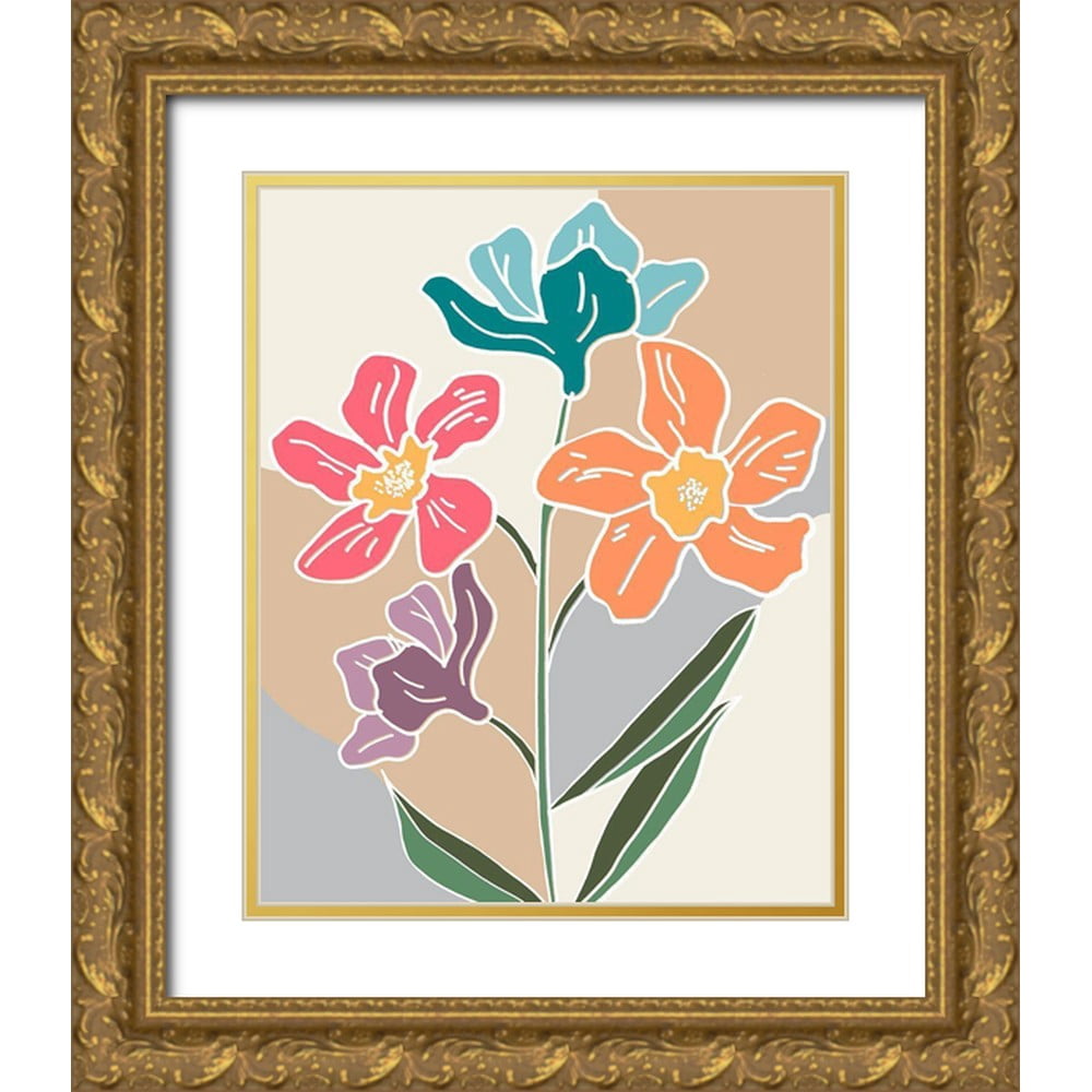Carpentieri, Natalie 26x32 Gold Ornate Wood Framed with Double Matting ...