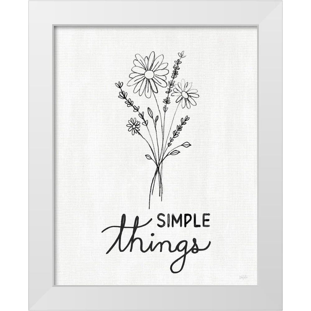 Carpentieri, Natalie 26x32 White Modern Wood Framed Museum Art Print ...