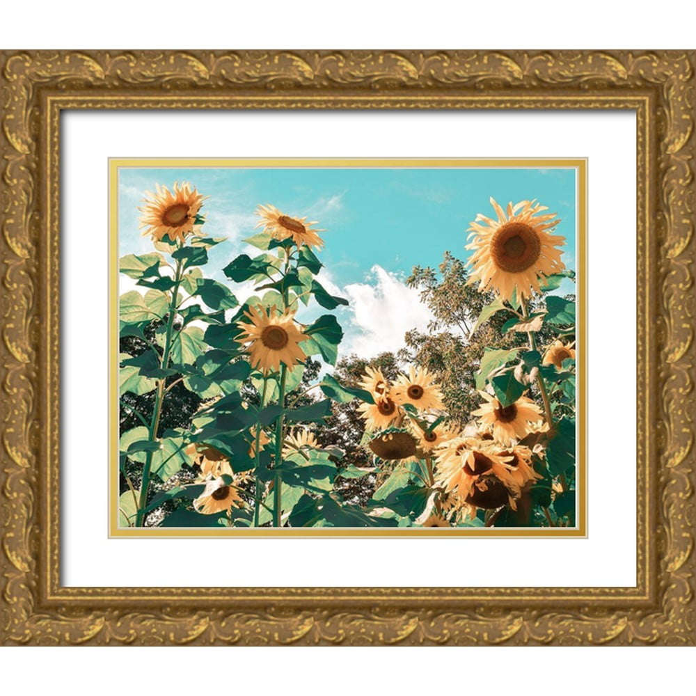 Carpentieri, Natalie 32x26 Gold Ornate Wood Framed with Double Matting ...