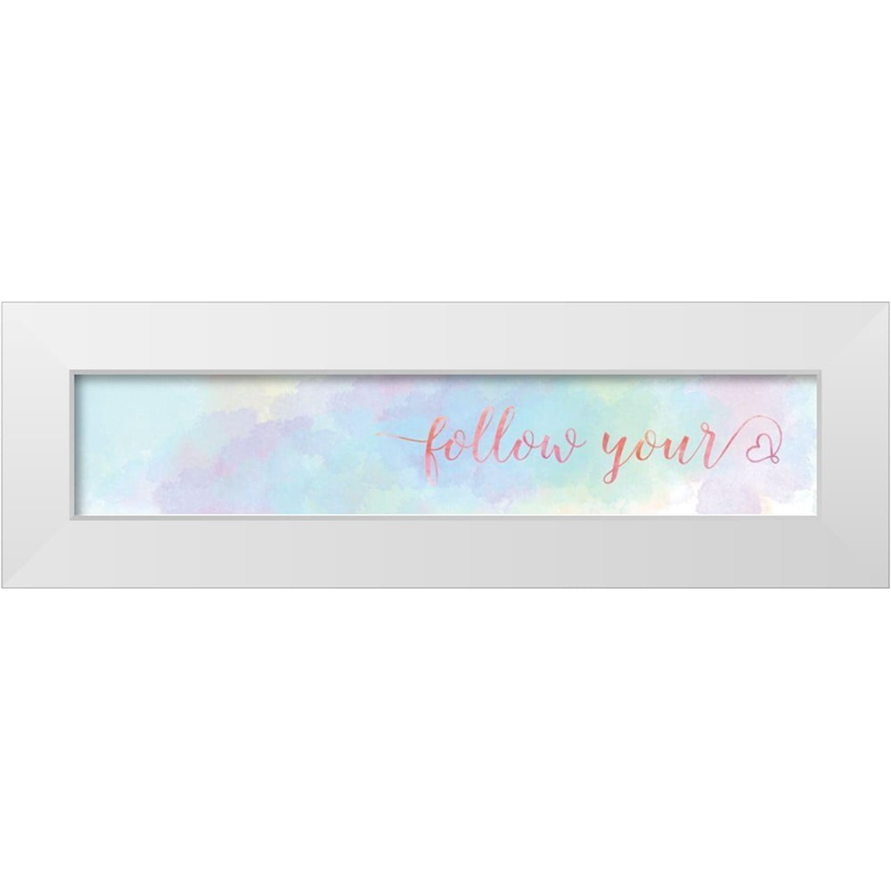 Carpentieri, Natalie 32x9 White Modern Wood Framed Museum Art Print ...
