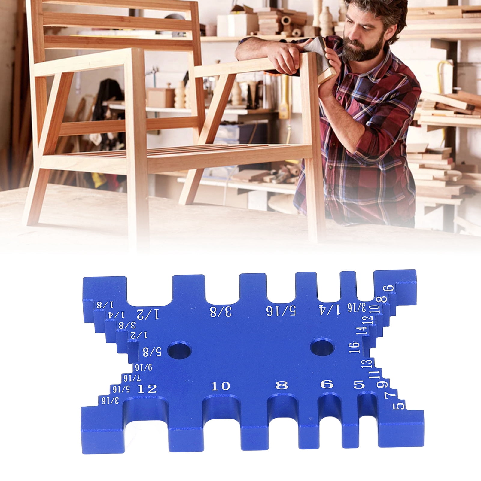 Carpentry Dovetail Jig: Accurate Router Saw Measuring Tool, Aluminum ...