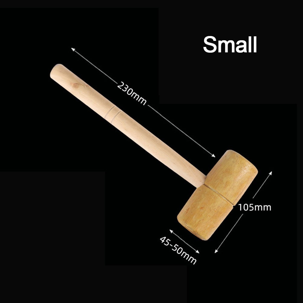 Carpentry Hammer Wood Hammer Handmade Hammer Wooden Handle Mallet Tool ...