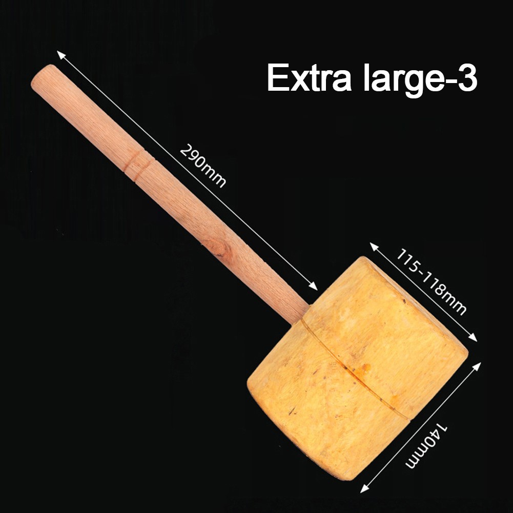 Carpentry Hammer Wood Hammer Handmade Hammer Wooden Handle Mallet Tool ...