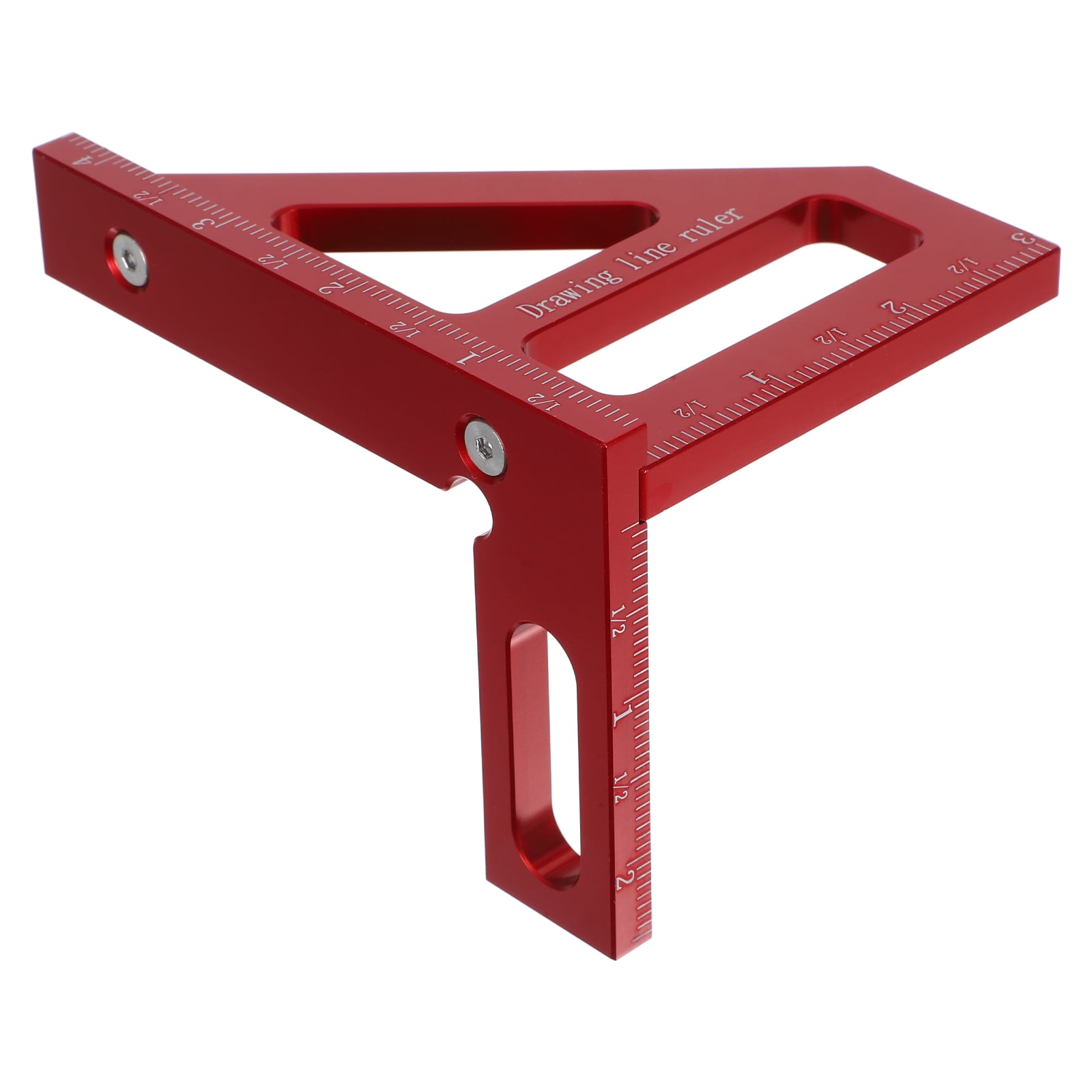 Carpentry Marking Ruler Drawing Line Woodworking Center Finder Angle ...