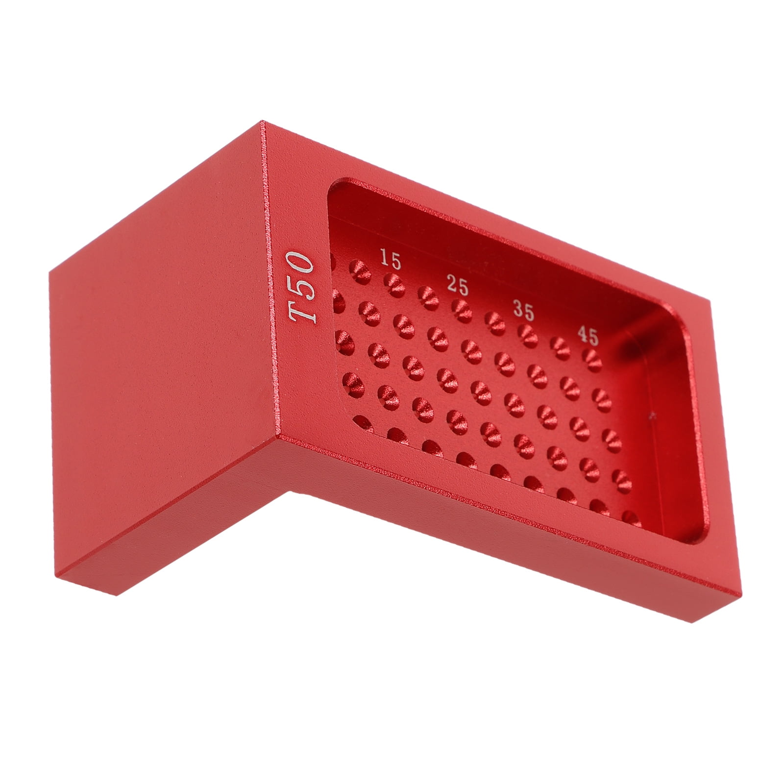 Carpentry Marking Ruler Woodworking Triangle Metric Tools Red - Walmart.com