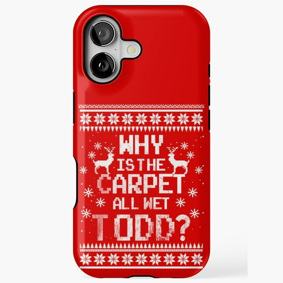 Carpet All Wet Todd Protective Case for iPhone 11 12 13 14 15 16 17 Pro ...