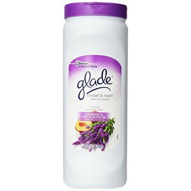 Glade Lavender and Peach Blossom Scented Carpet and Room Deodorizer ...