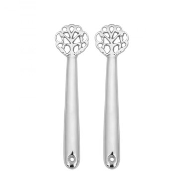 Floral Stair Carpet Runner Holder Clips Solid Cast Brass PVD Finish 5.5 ...