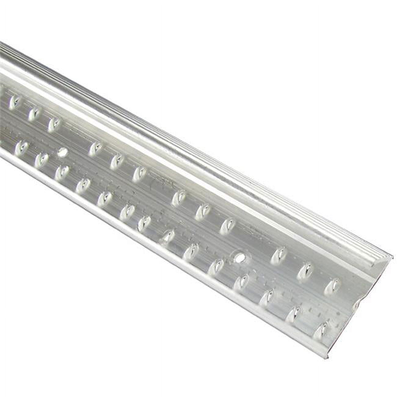 Carpet Bar 1.25 x 72 in. Fluted Silver with Teeth - Walmart.com